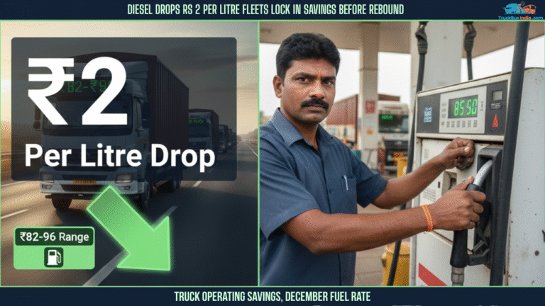 Diesel drops Rs 2 per litre, fleets lock in savings before rebound ...