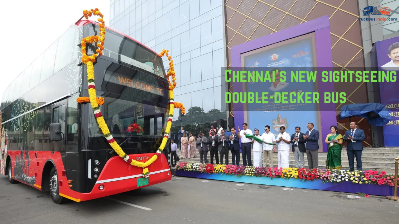 Chennai Launches New Sightseeing Double-Decker Bus - Truck Bus India ...