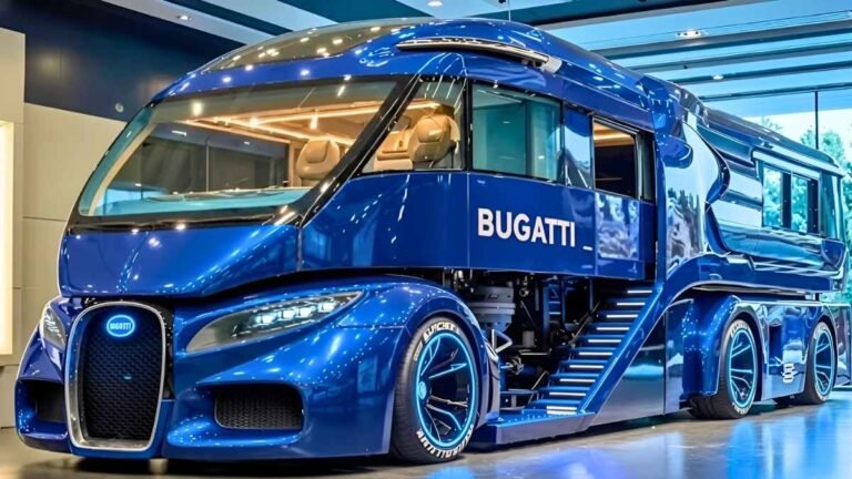 2026 Bugatti Hyper RV: Luxury, Speed, Ultimate Comfort - Truck Bus ...