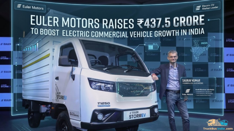 Euler Motors Raises ₹437.5 Crore EV Expansion Funding - Truck Bus India ...
