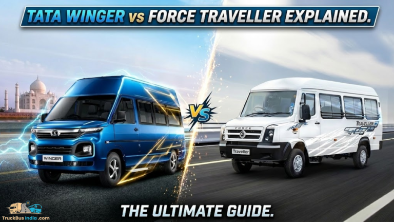 Tata Winger vs Force Traveller: Which One Should You Buy - Truck Bus ...