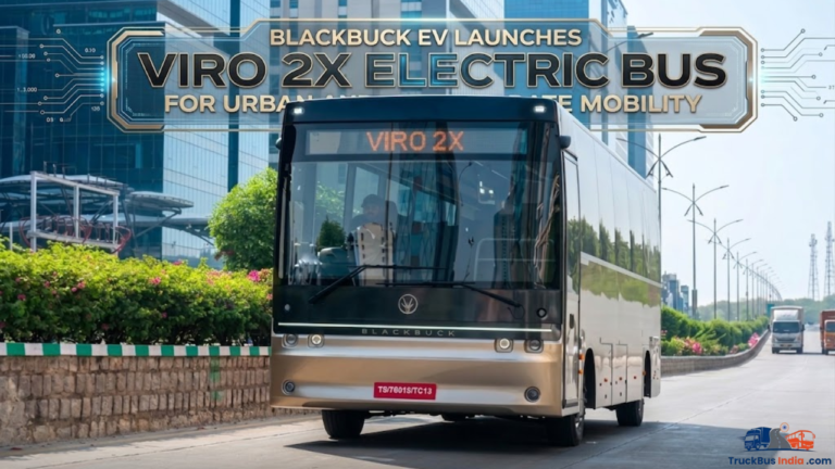 Blackbuck EV Launches VIRO 2X Electric Bus for Urban and Corporate ...